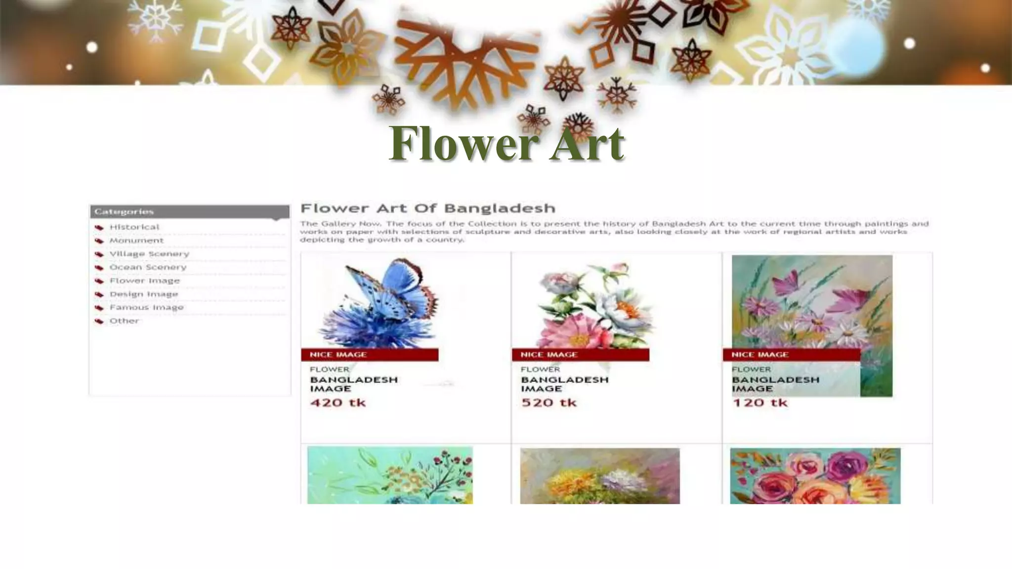 Art Gallery Management System | PPTX