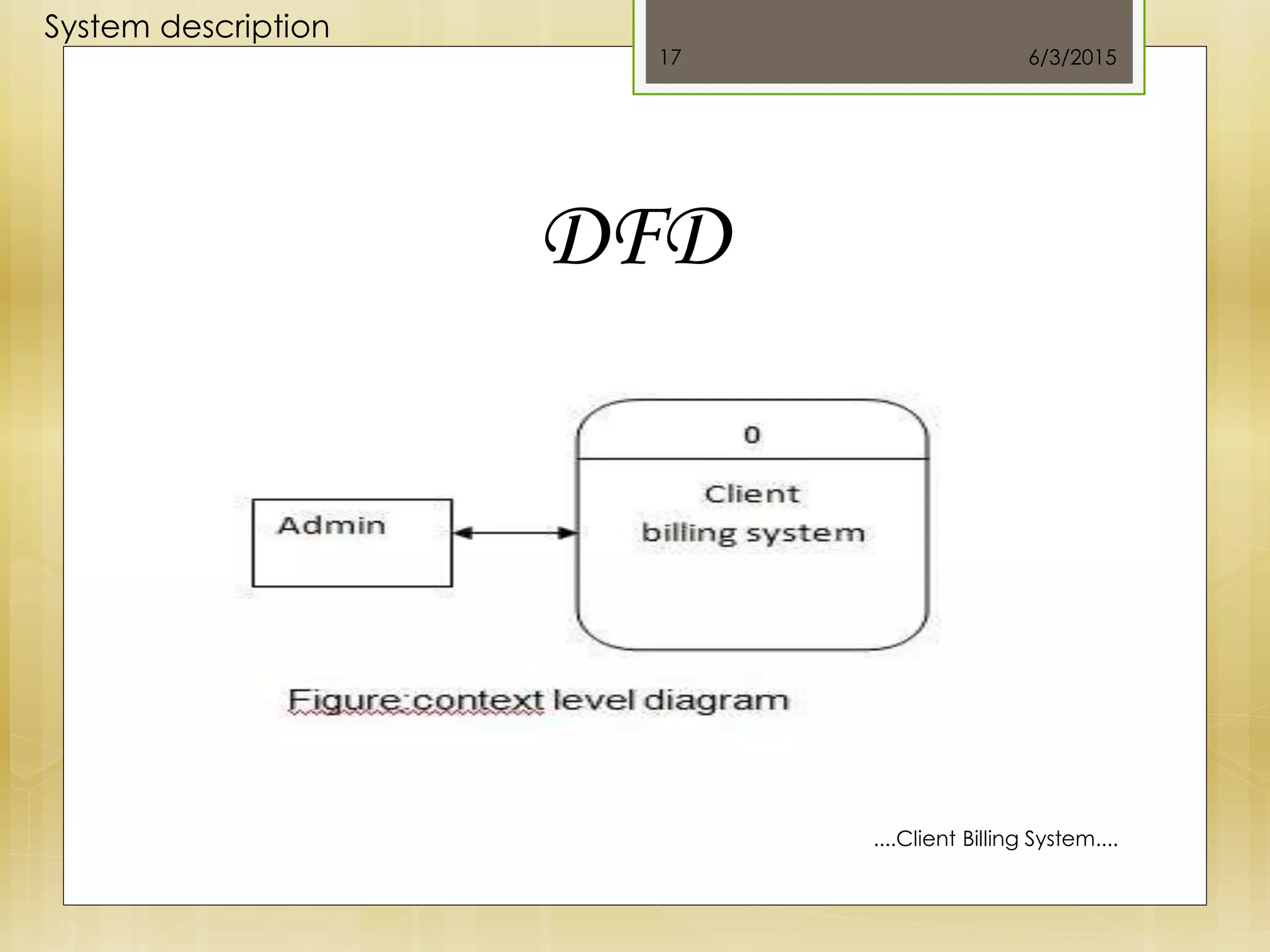 Client billing System for ISP | PPTX