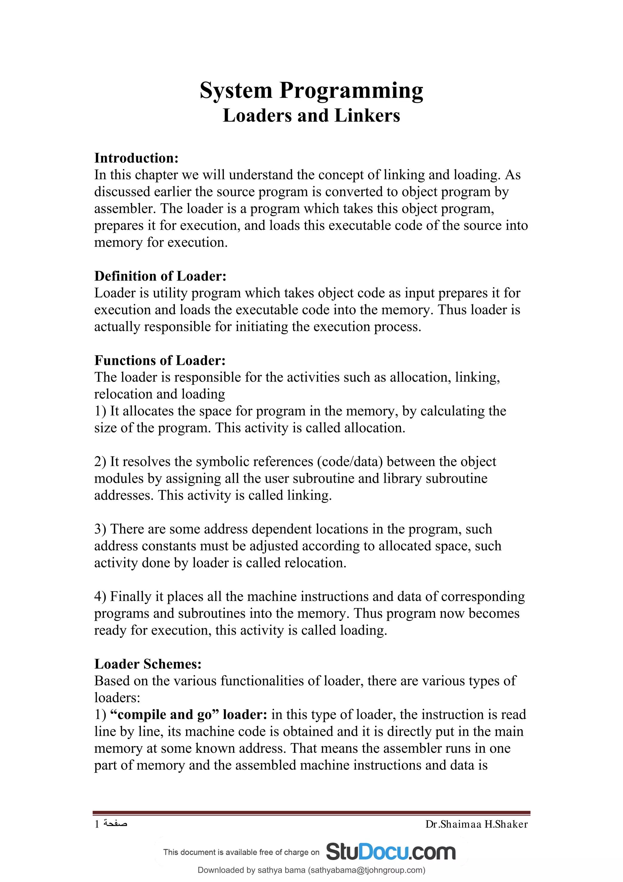 system prgramming - loaders-linkers.pdf