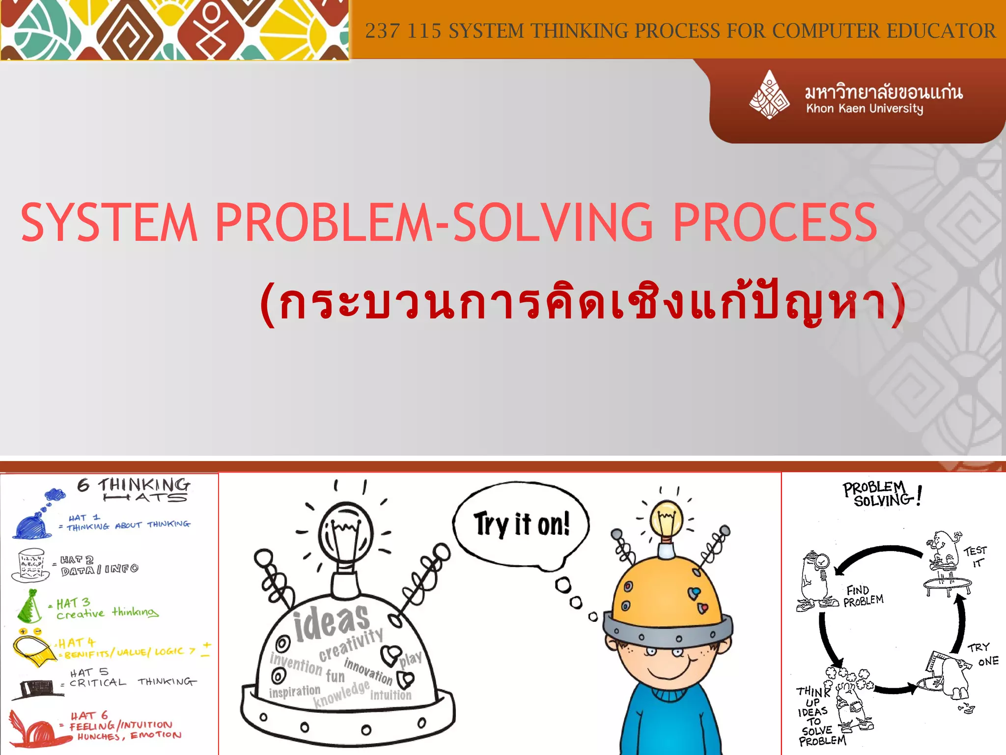 System problem solving process | PPT