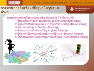 System problem solving process | PPT