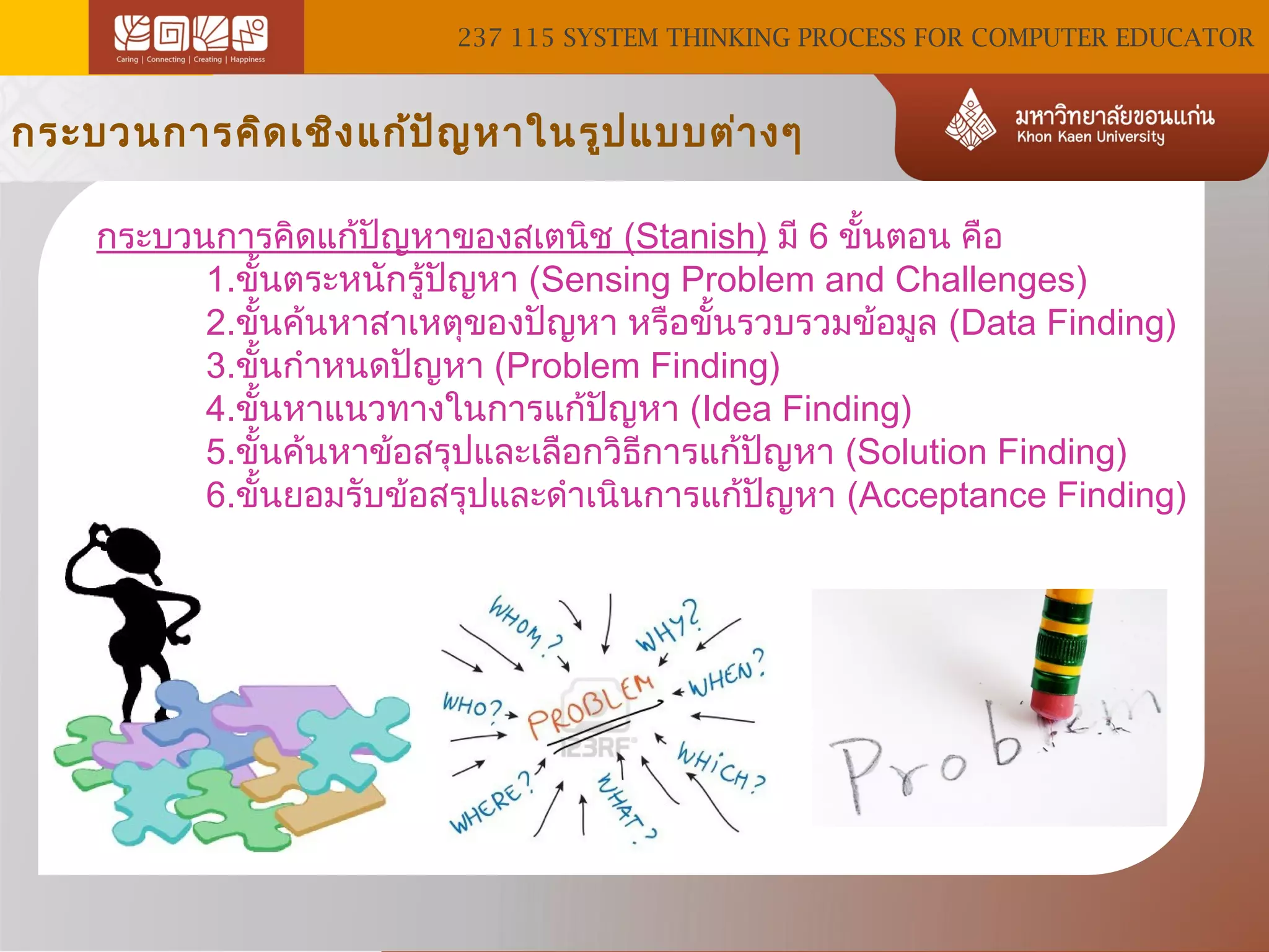 System problem solving process | PPT