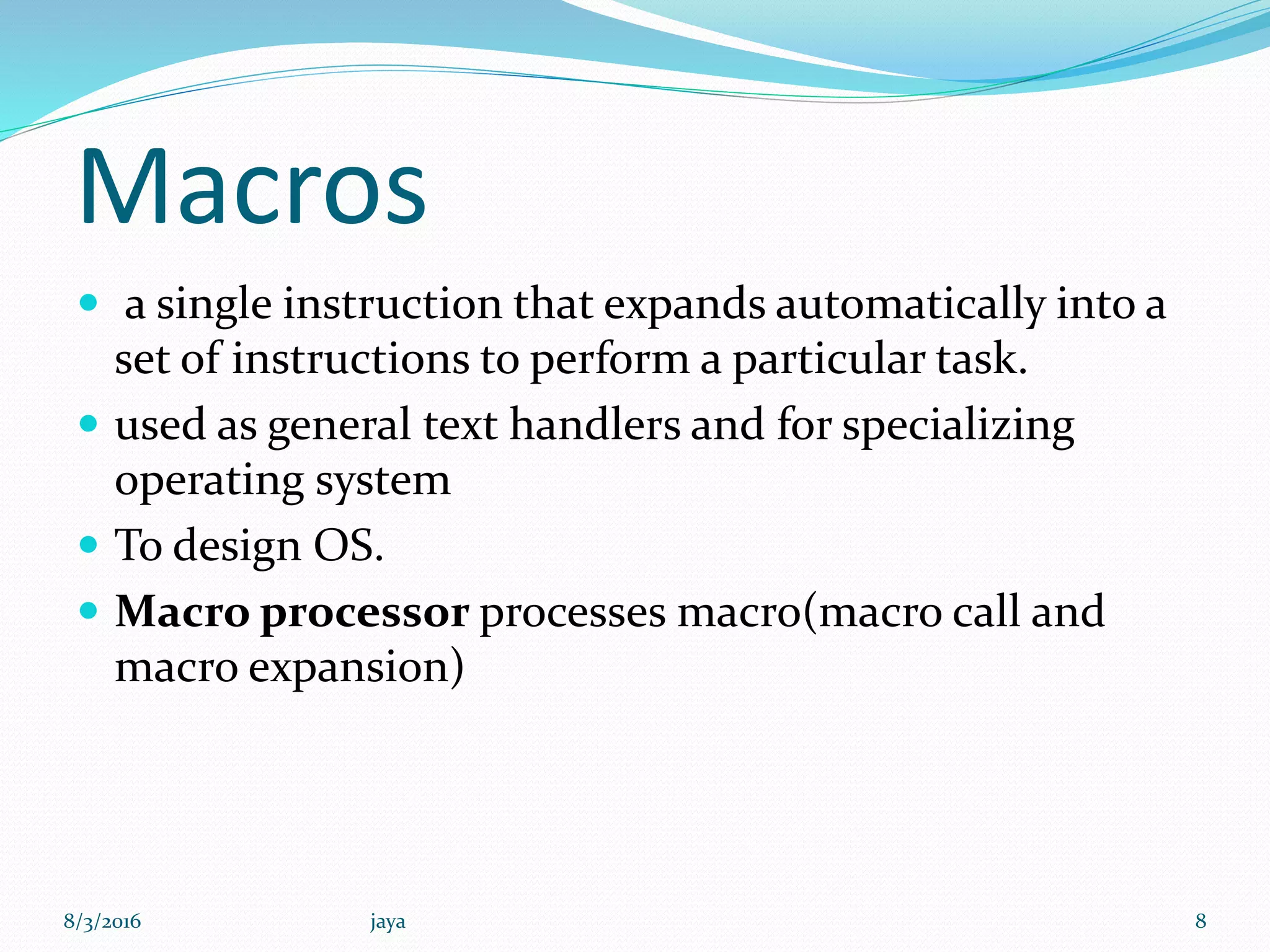 System programming | PPTX