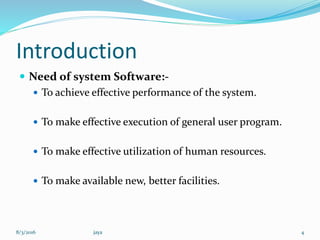 System programming | PPTX