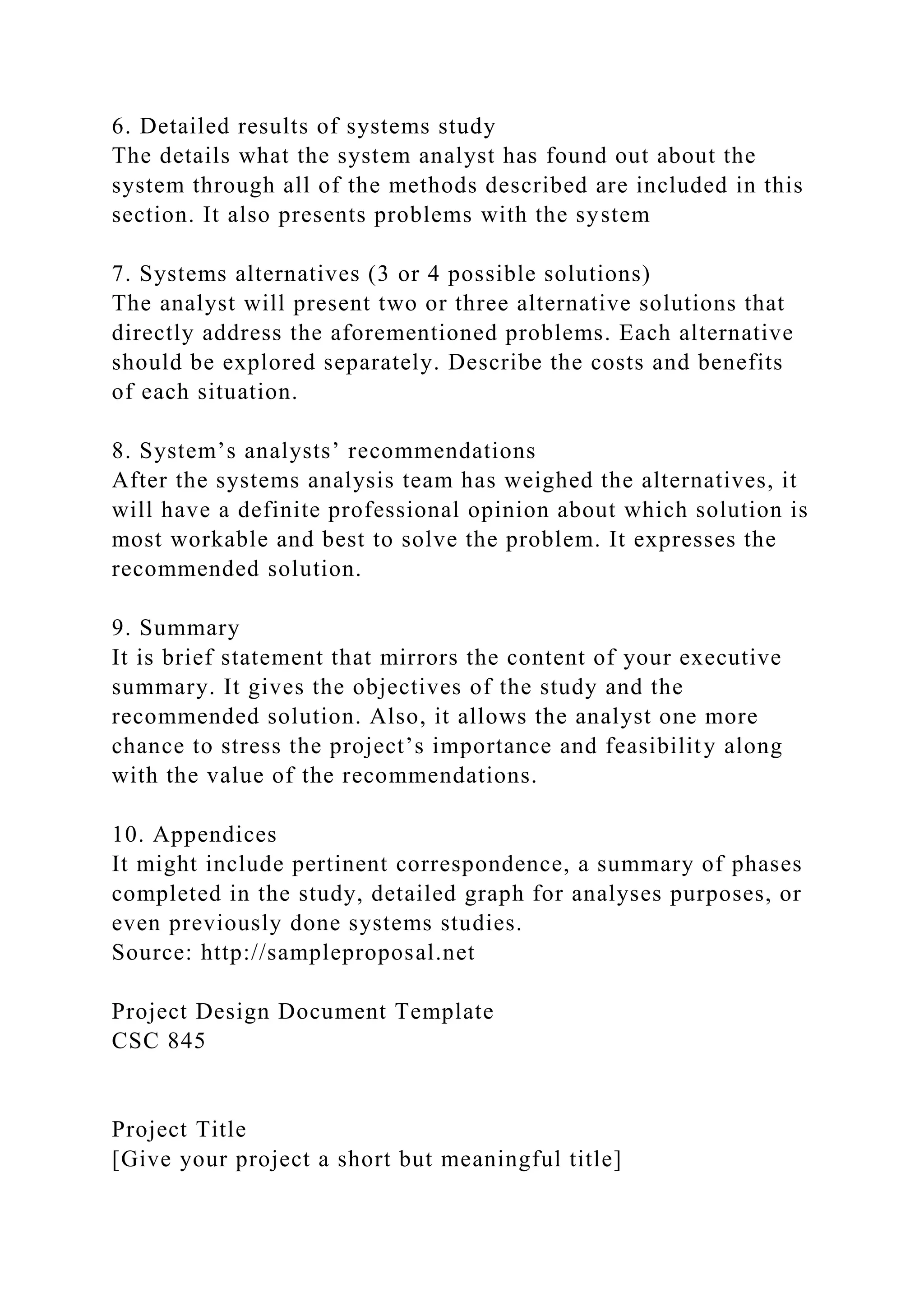 System Proposal TemplateCSC 545 System Design When preparing a.docx