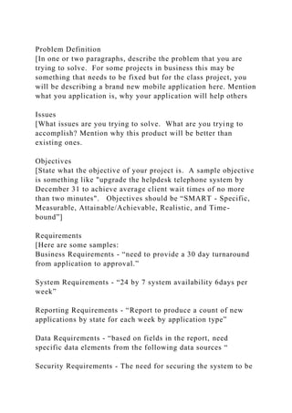 System Proposal TemplateCSC 545 System Design When preparing a.docx