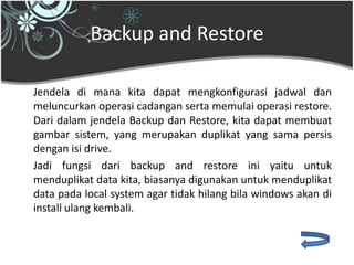 System proteksi pada windows 7 | PPTX