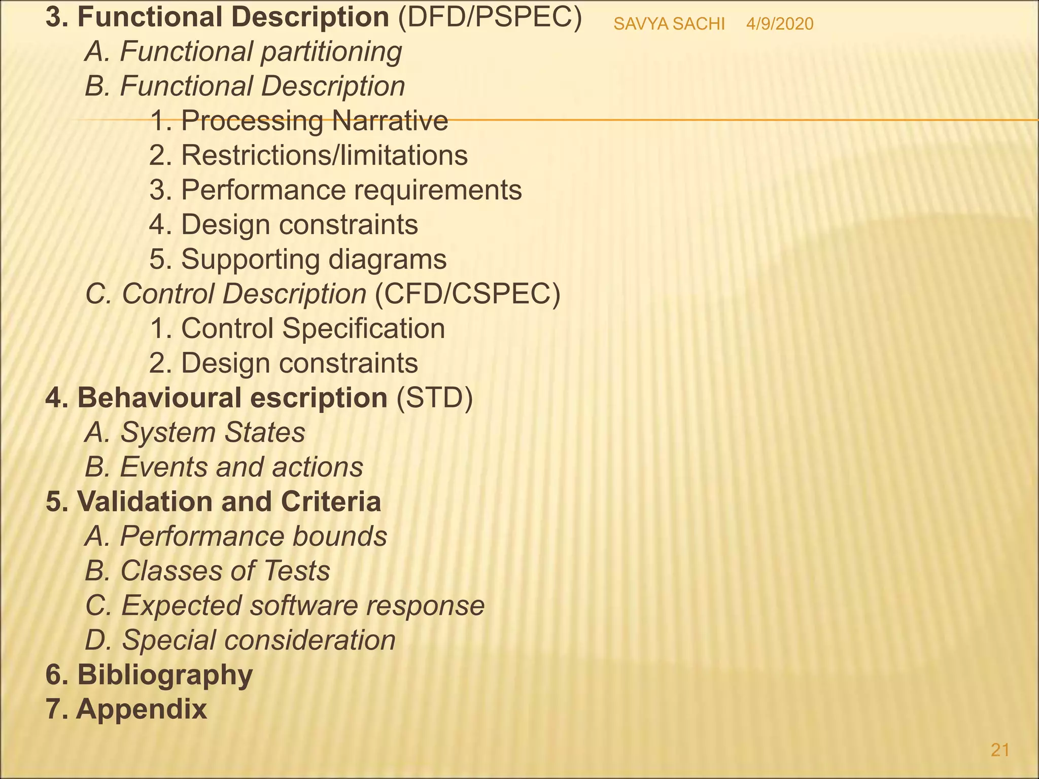 System requirements specification (srs) | PPT