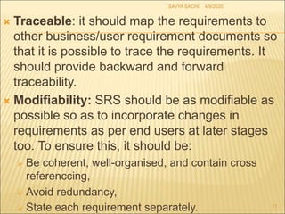 System requirements specification (srs) | PPT