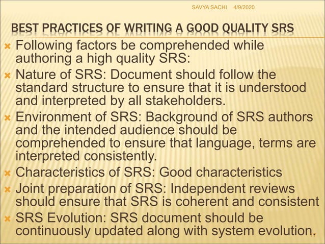 System requirements specification (srs) | PPT | Computing | Technology & Computing