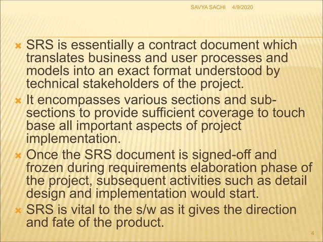 System requirements specification (srs) | PPT | Computing | Technology & Computing