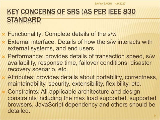 System requirements specification (srs) | PPT | Computing | Technology ...