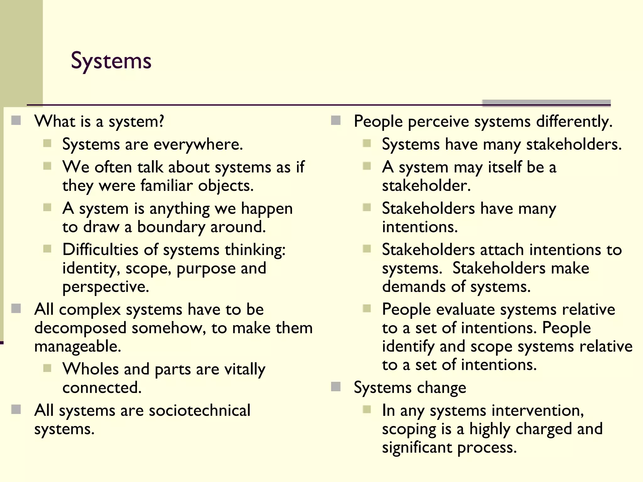 Systems Thinking | PPT