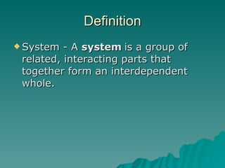 Systems | PPT