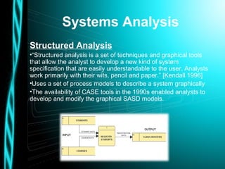 Transition from Systems Analysis to Systems Designs | PPT