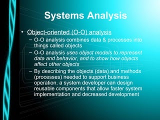 Transition from Systems Analysis to Systems Designs | PPT