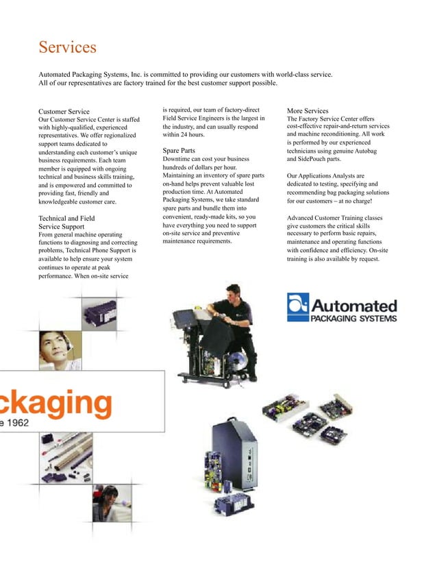 Autobag Systems Advantage | PDF | Manufacturing Industry | Industries