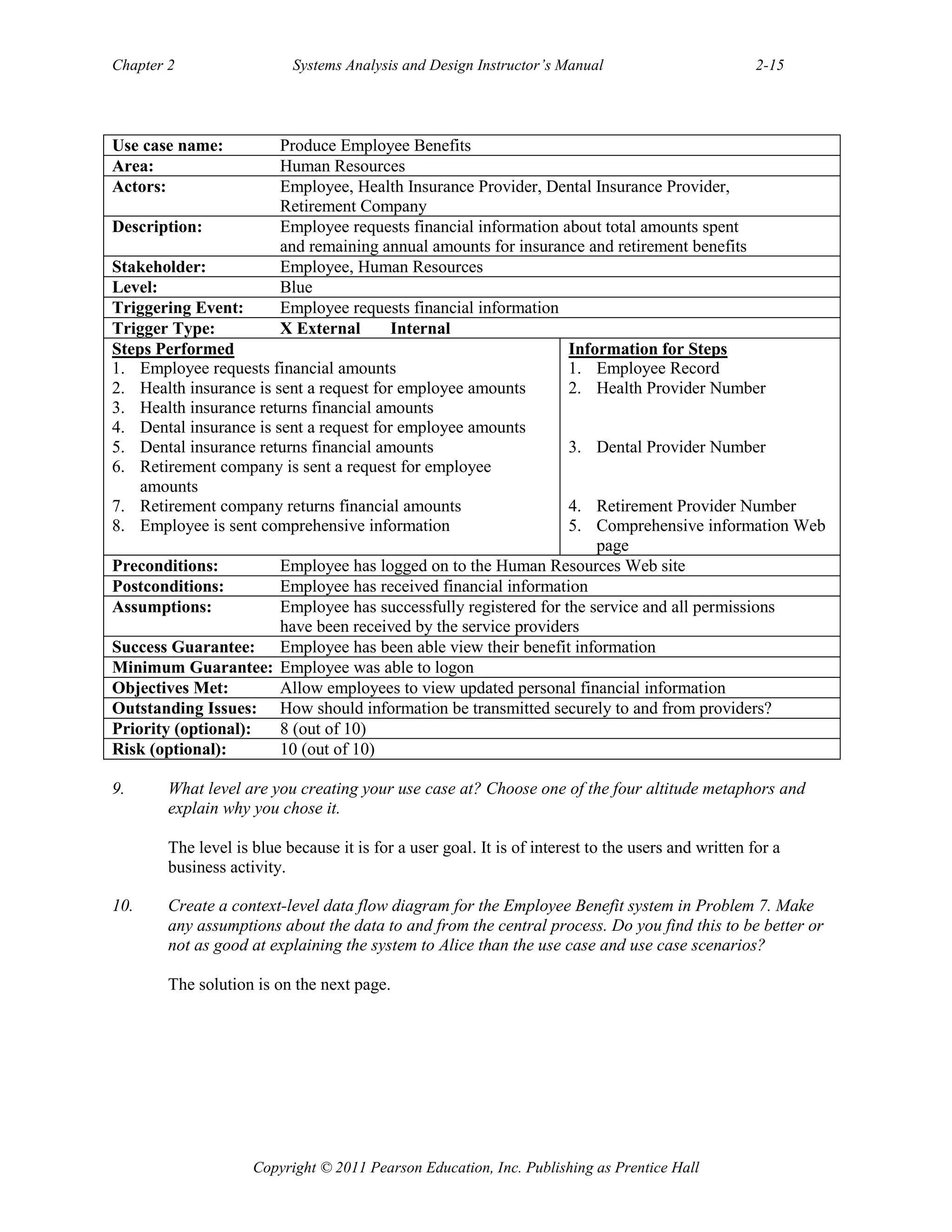 Systems Analysis and Design 8th Edition Kendall Solutions Manual | PDF