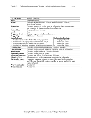 Systems Analysis and Design 8th Edition Kendall Solutions Manual | PDF
