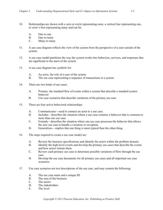 Systems Analysis and Design 8th Edition Kendall Solutions Manual | PDF