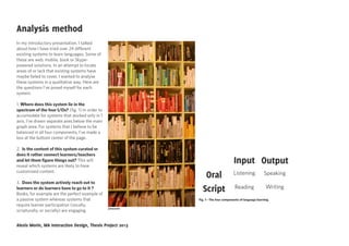 Language Learning Systems Qualitative Analysis | PPT