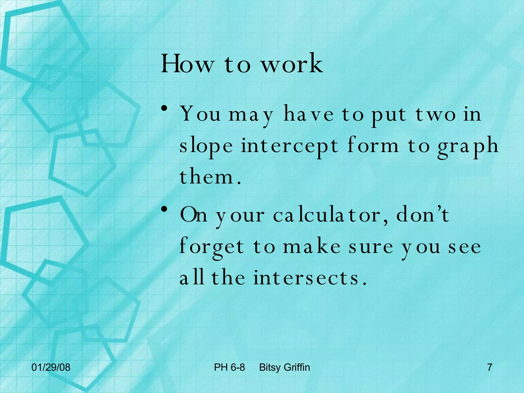 Systems Non Linear Equations | PPT