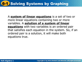 Systems Of Equations | PPT