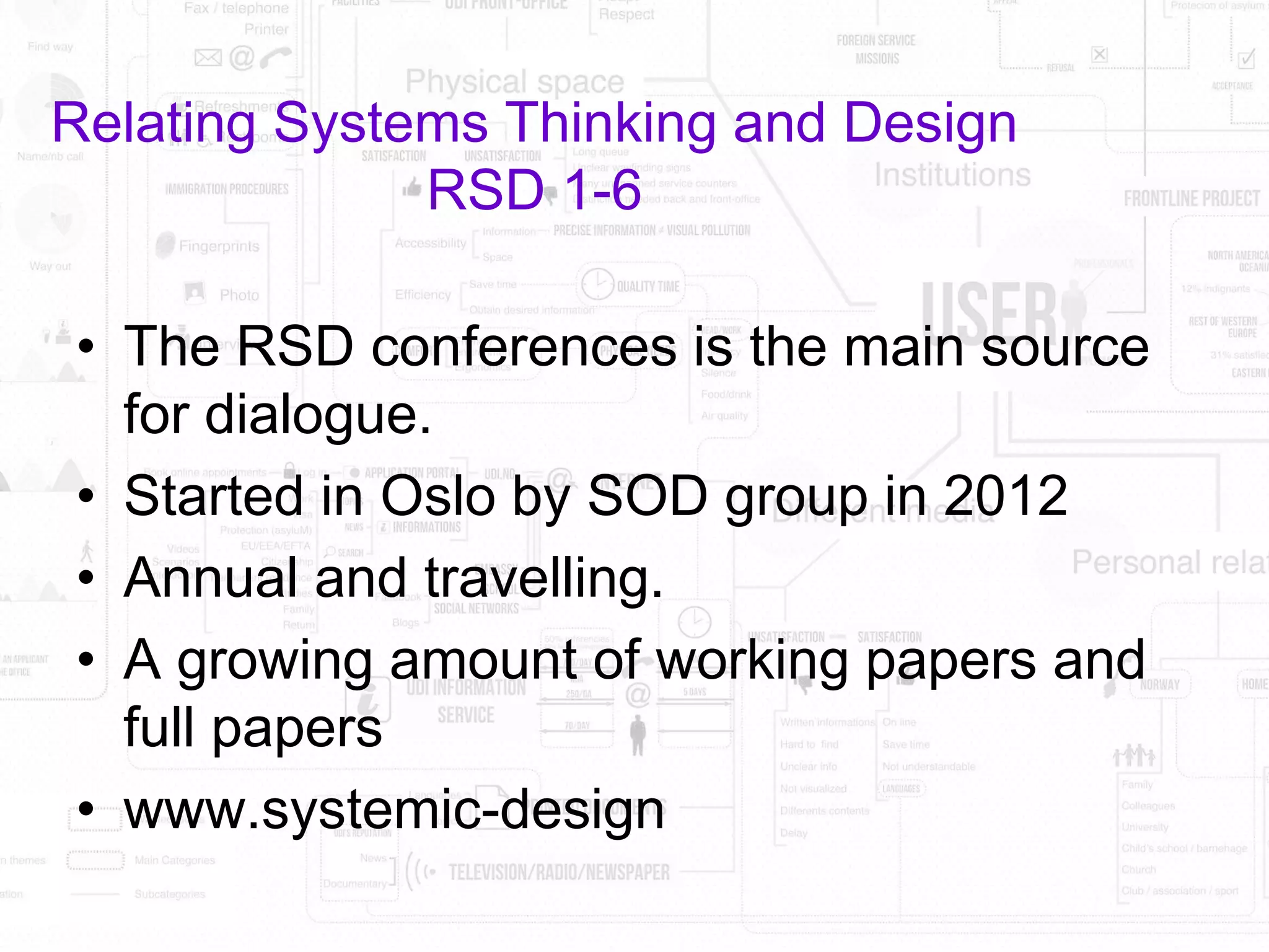 Systems Oriented Design in a Nutshell | PDF