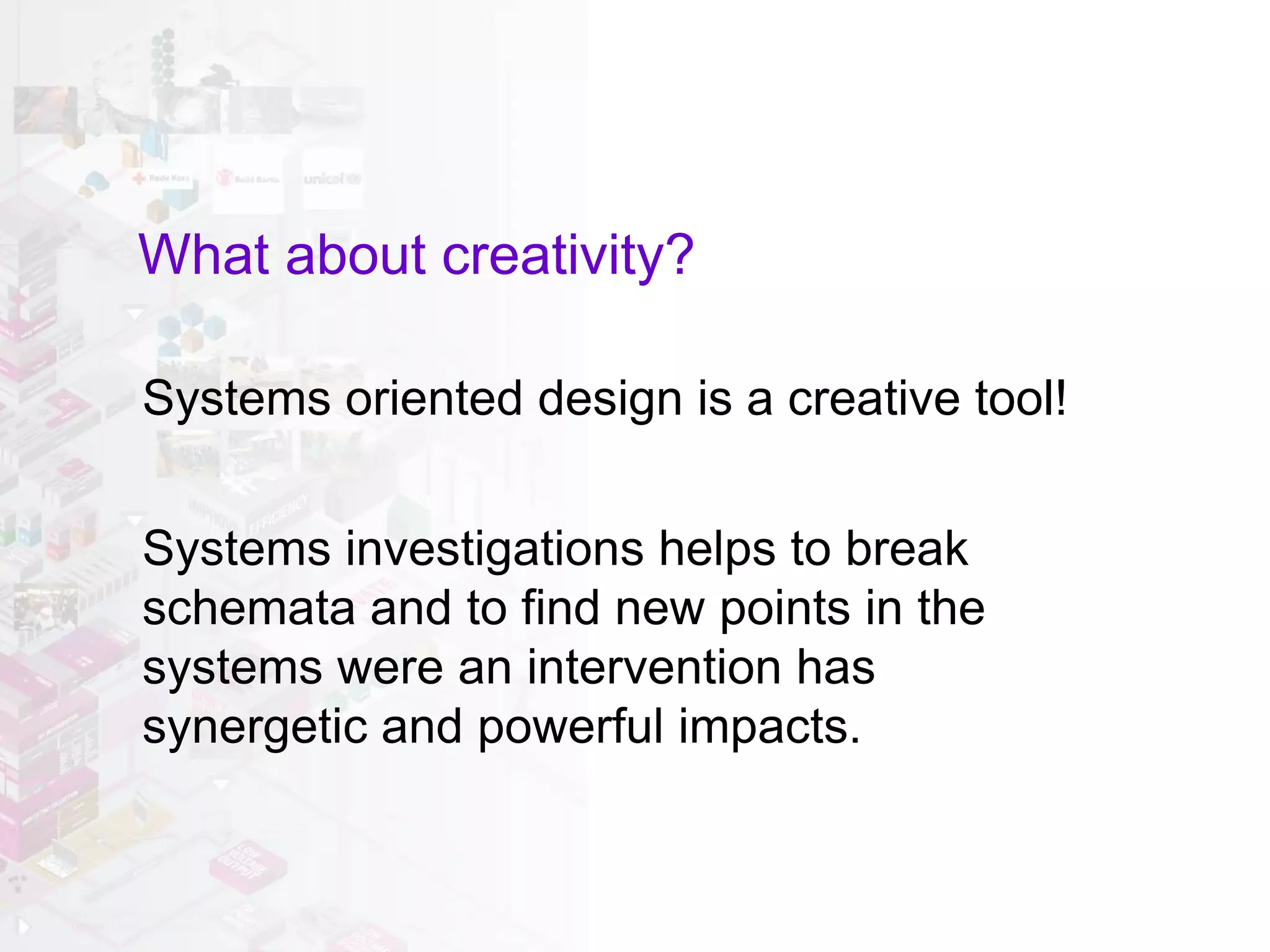 Systems Oriented Design in a Nutshell | PDF