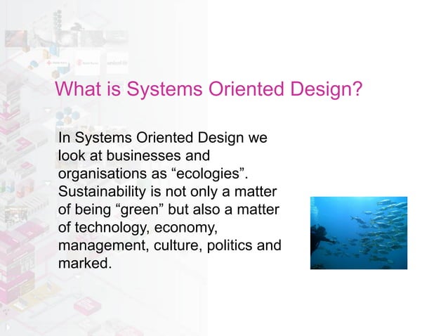 Systems Oriented Design in a Nutshell | PDF