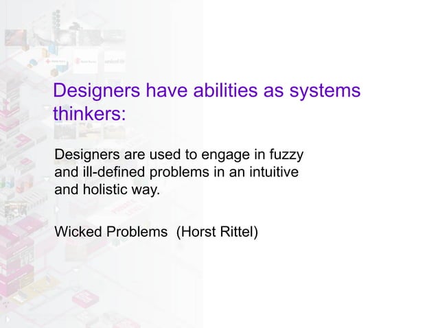 Systems Oriented Design in a Nutshell | PDF