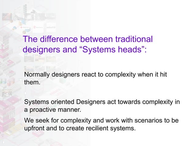 Systems Oriented Design in a Nutshell | PDF