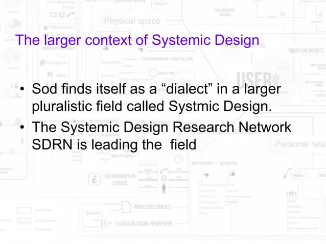 Systems Oriented Design in a Nutshell | PDF