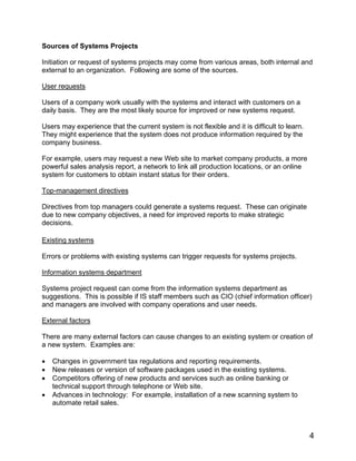 Systems request | PDF | Business | Business and Finance