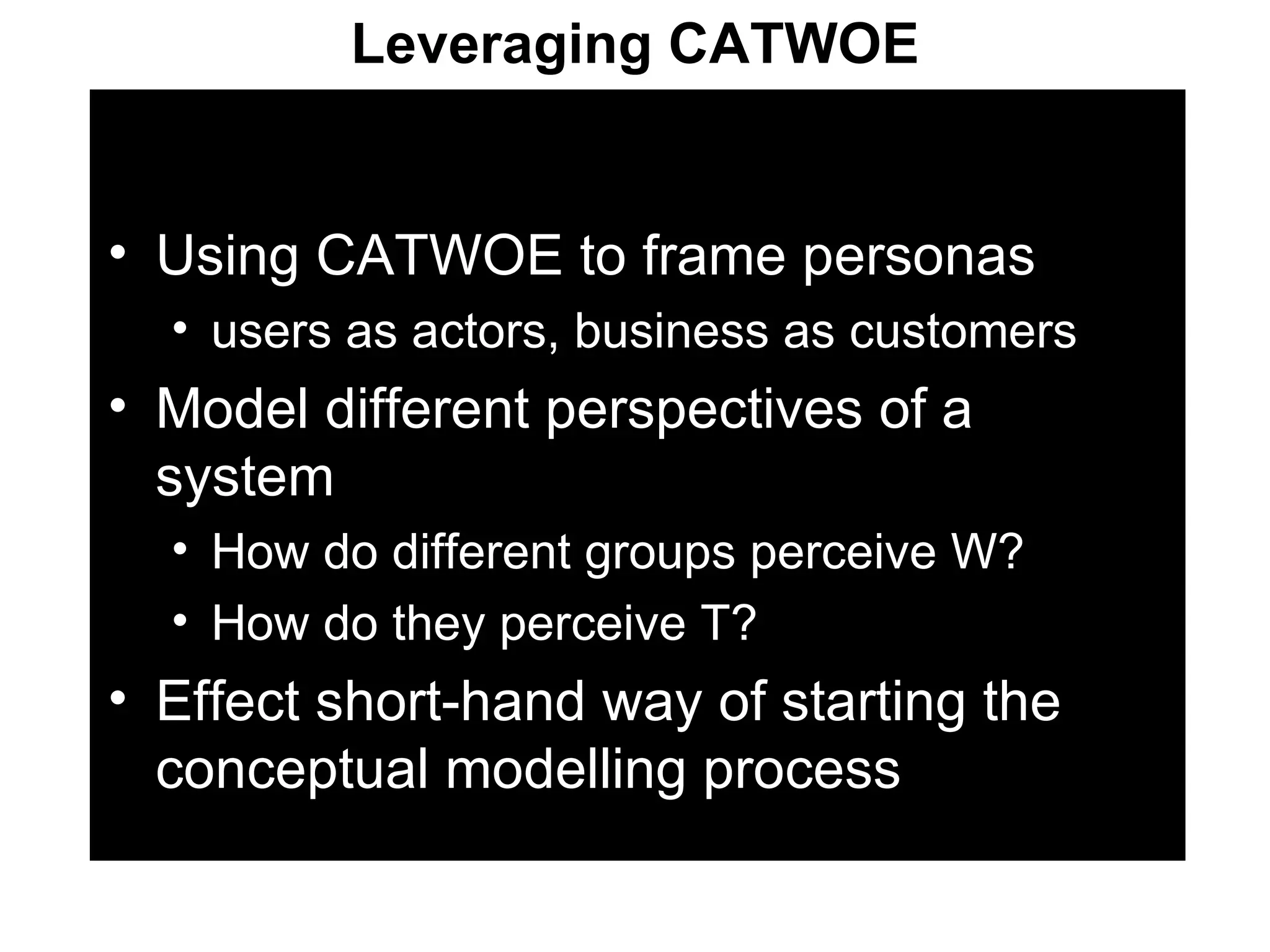 Systems Thinking, Rich Mapping and Conceptual Models | PPT