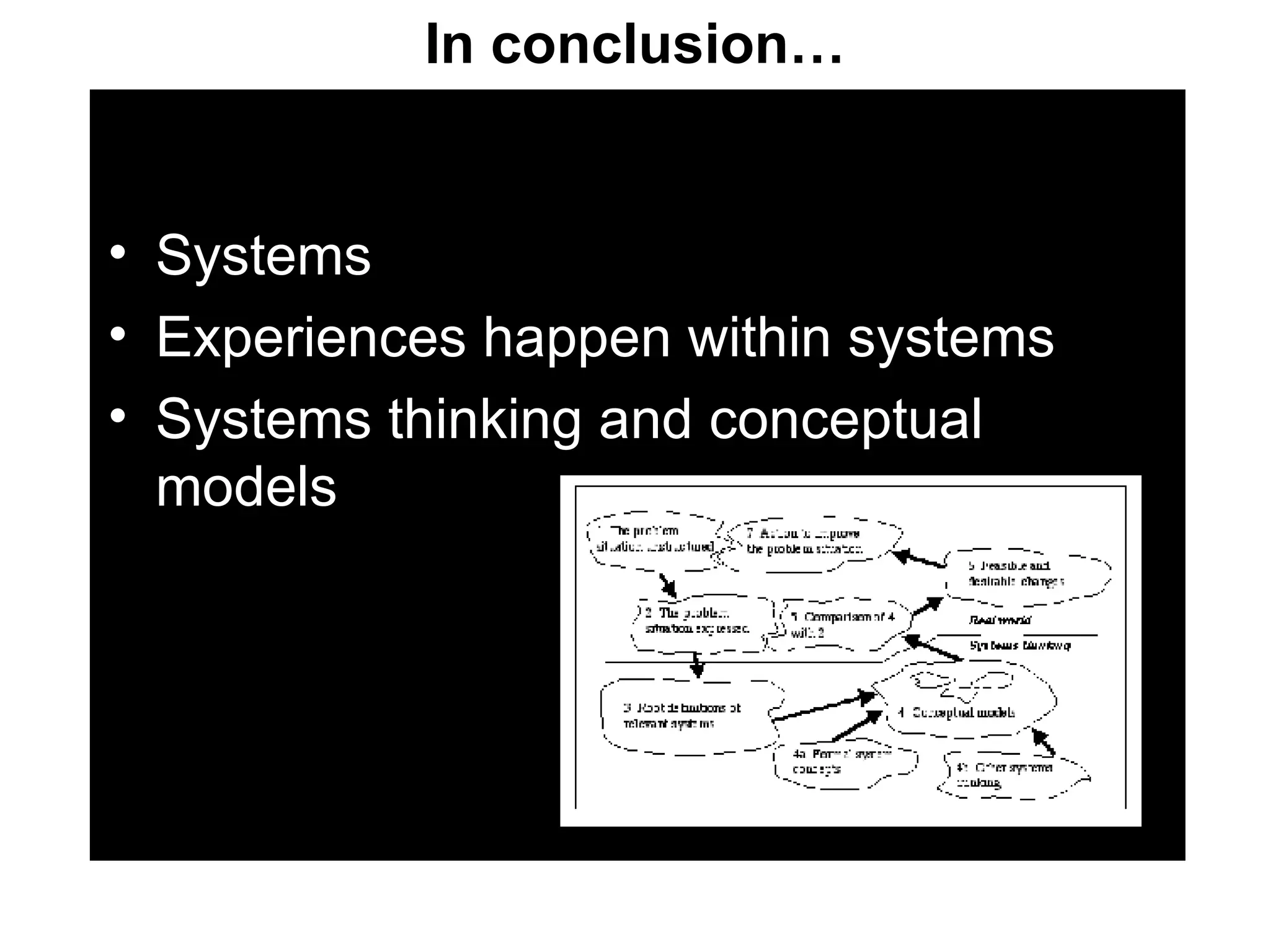 Systems Thinking, Rich Mapping and Conceptual Models | PPT