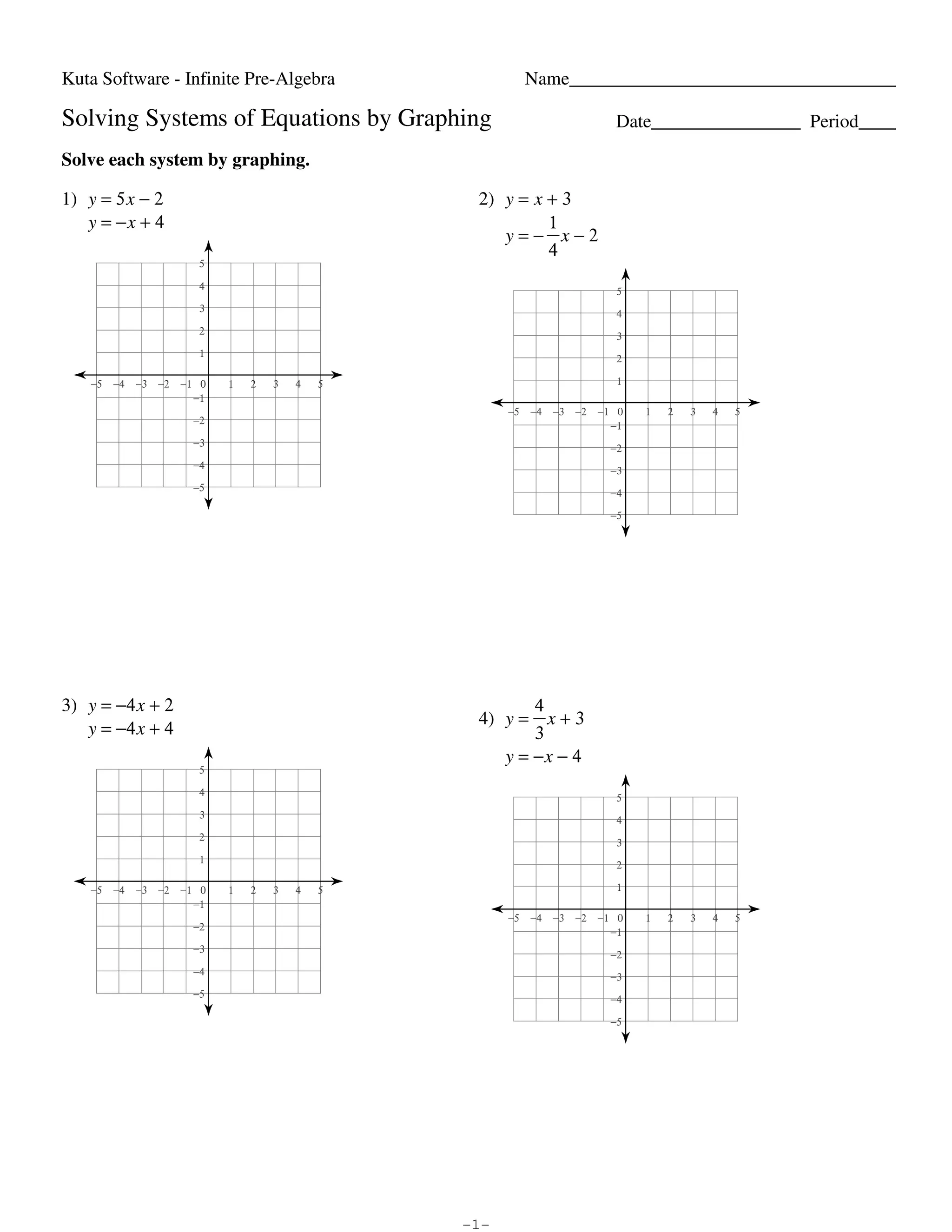Systems%20of%20 equations%20by%20graphing | PDF