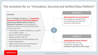 Systems Advantage Forum : Autonomous DB e DBaaS | PPT