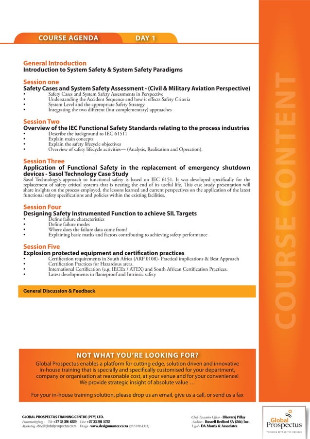 System Safety Engineering 2011 | PDF