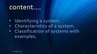 Systems analysis and design part 1 | PPT