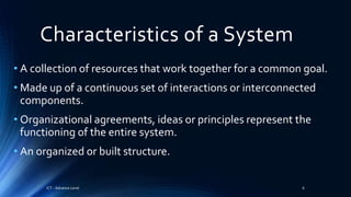 Systems analysis and design part 1 | PPTX