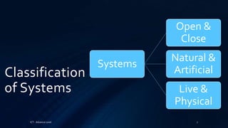 Systems analysis and design part 1 | PPTX