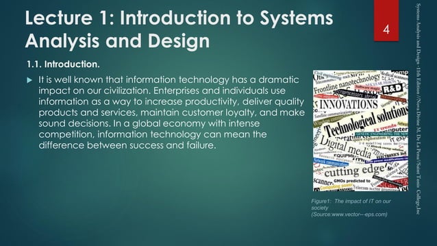 Systems Analysis And Design Lecture 1 Pdf Operating Systems Computer Software And Applications