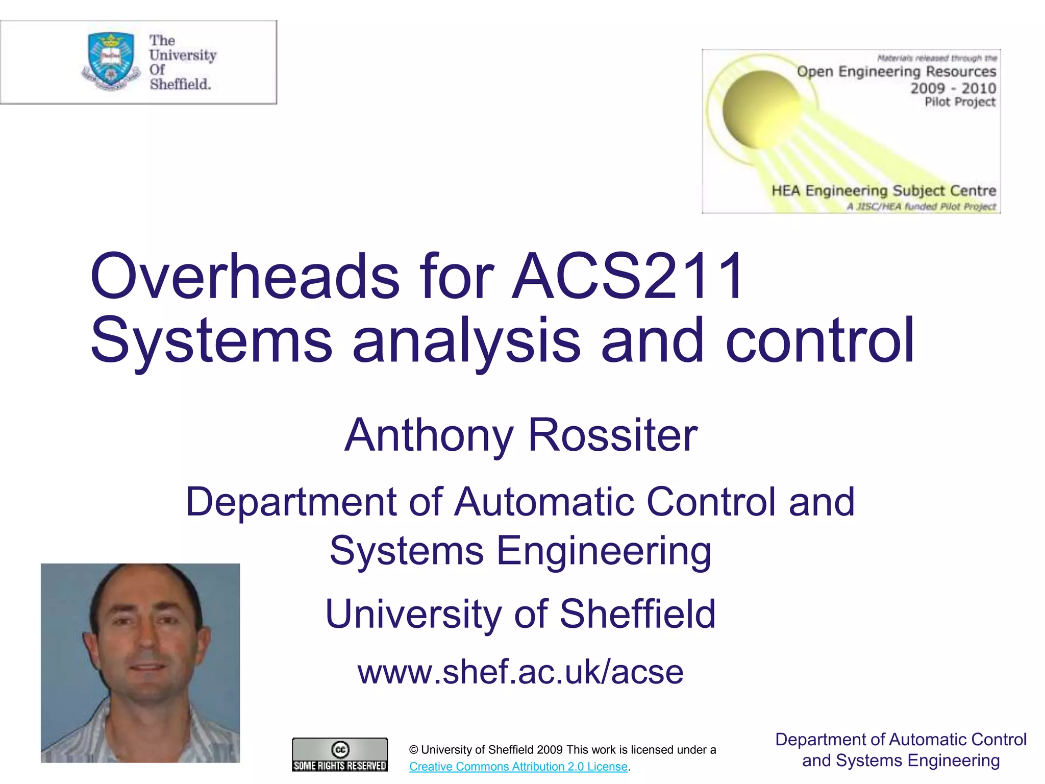 Systems Analysis And Control Steady State Errors Pptx