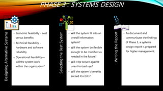 Systems Analysis & Design | PPTX