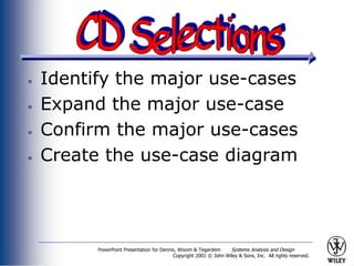 Systems Analysis Use Case Modeling OOD_ch06.ppt