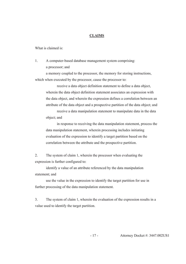 Dynamic Partitioning In A Relational Database Pdf