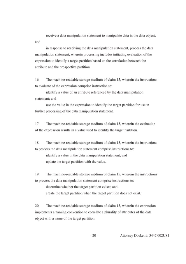 Dynamic Partitioning In A Relational Database Pdf