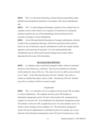 Dynamic partitioning in a relational database | PDF