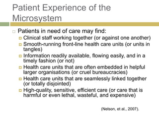Systems and microsystems (1) | PPTX | Healthcare Industry | Industries